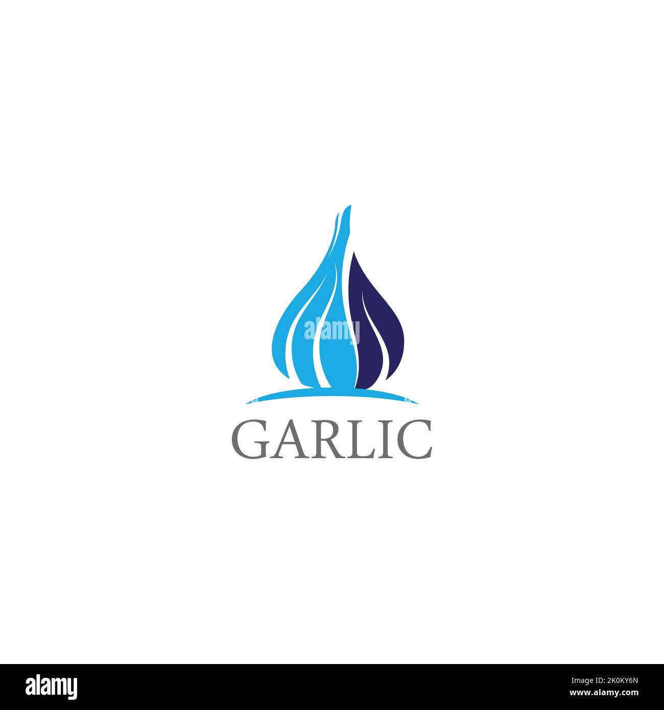 Garlic logo icon symbol design vector illustration Stock Vector Image ...