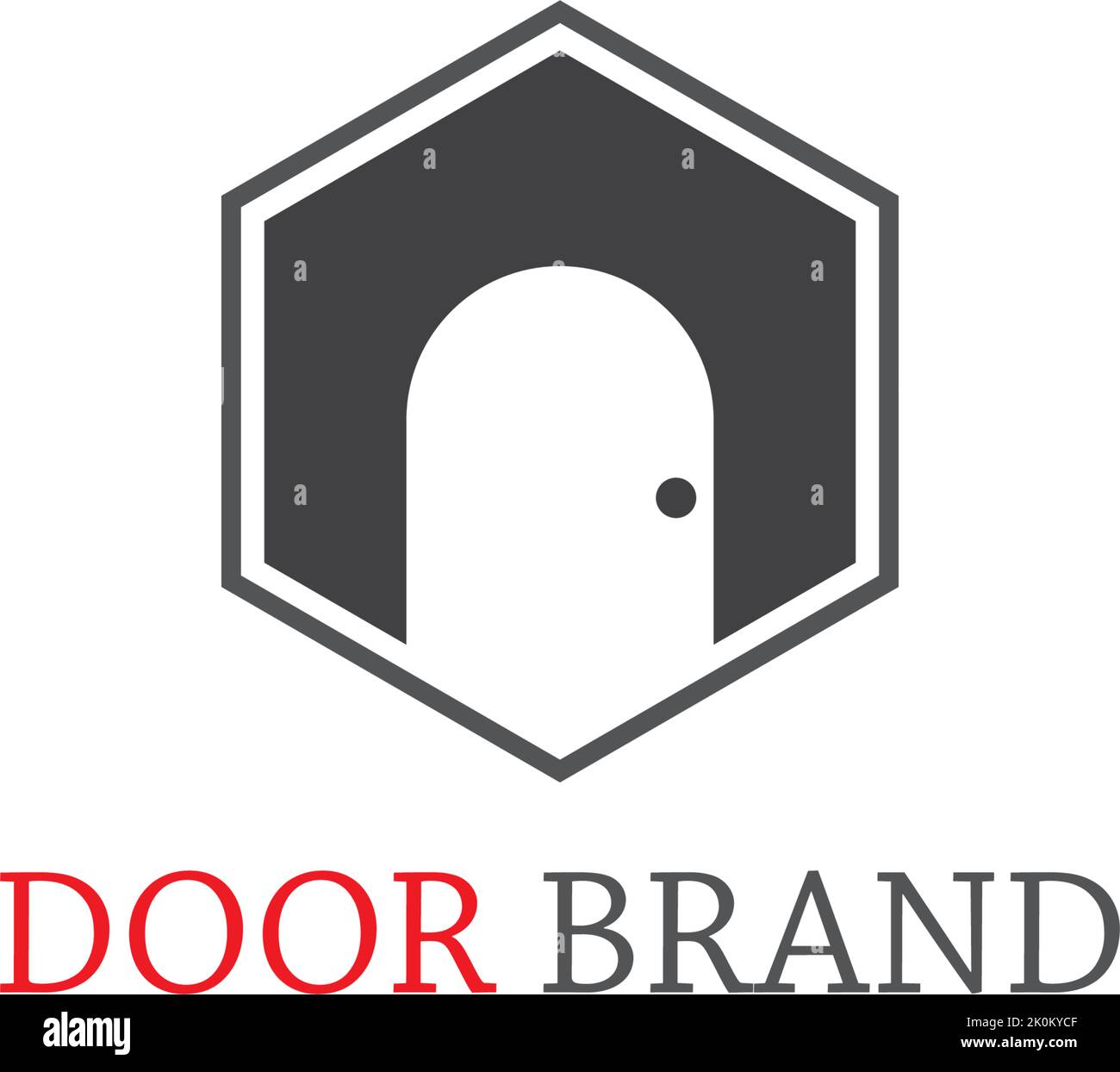 Door brand logo vector template Stock Vector Image & Art - Alamy