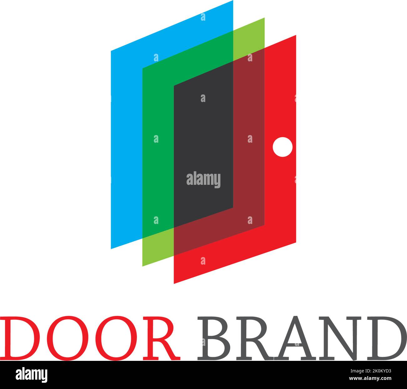 Door brand logo vector template Stock Vector Image & Art - Alamy