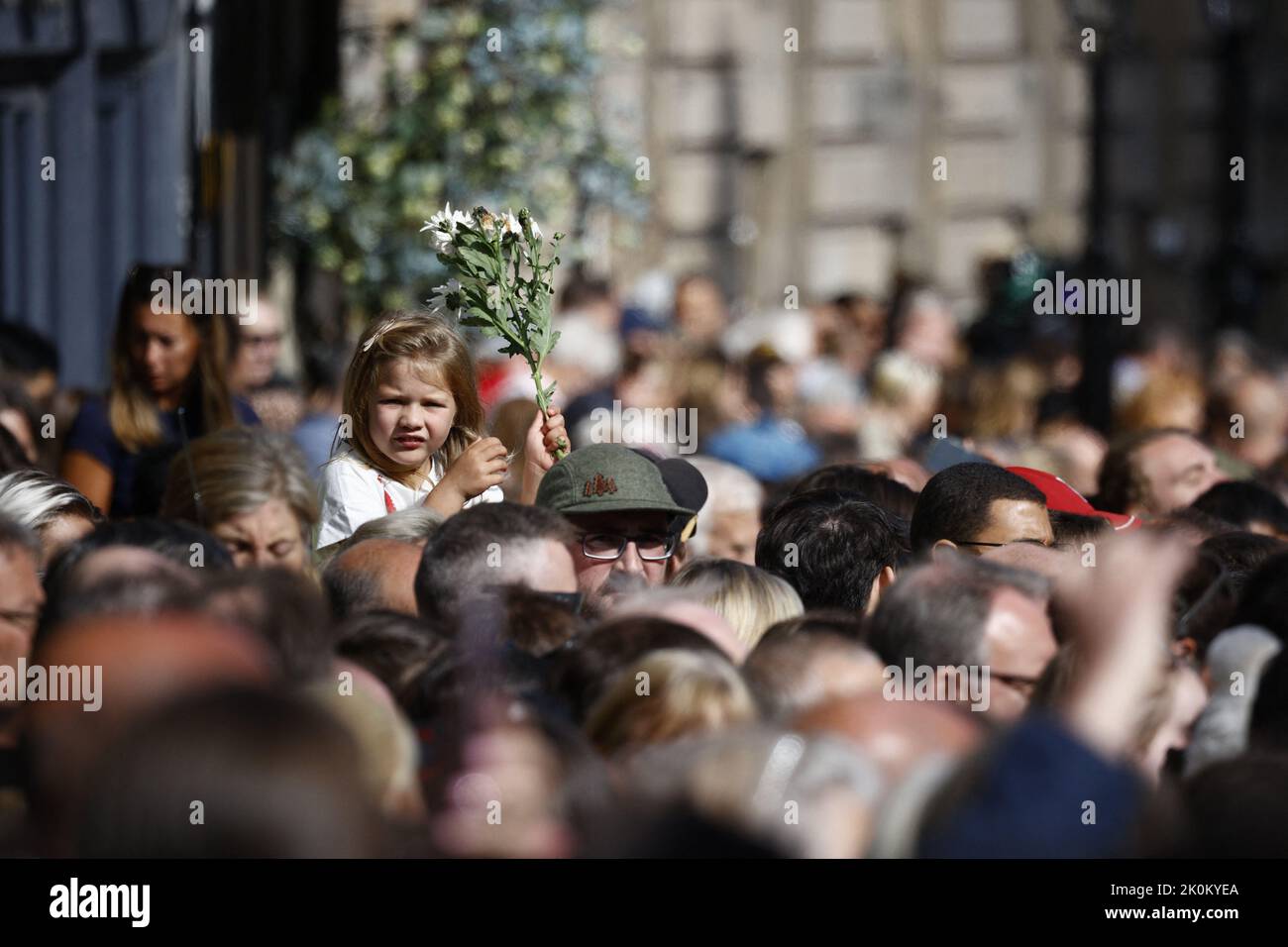 Crowds line the Royal Mile, Edinburgh, as King Charles III joins a ...