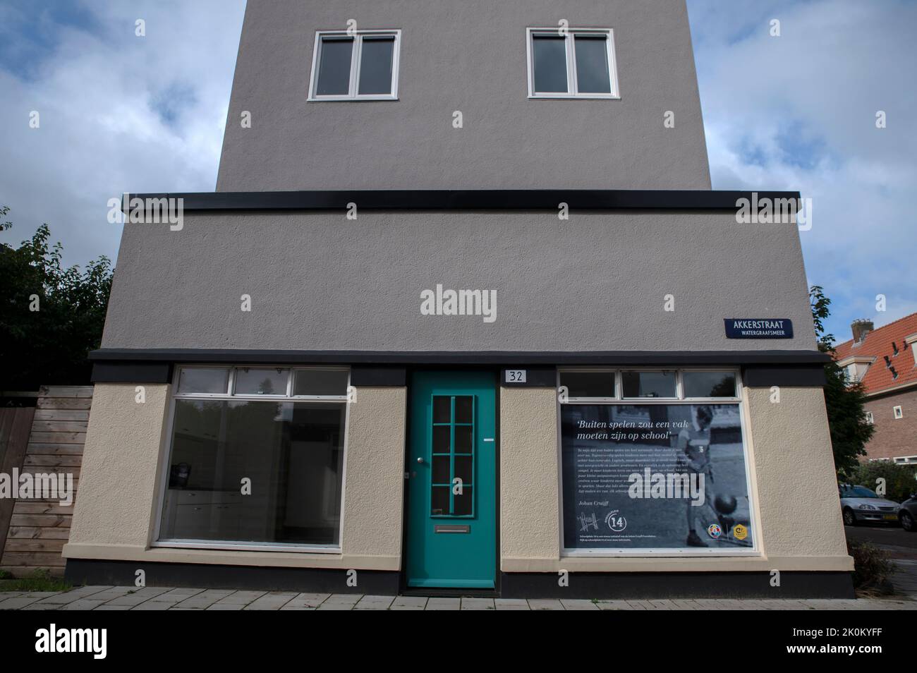 The Johan Cruijff House At Amsterdam The Netherlands 10-9-2022 Stock ...