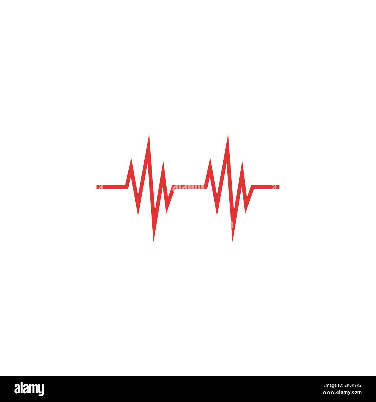 Pulse line medical logo vector template Stock Vector Image & Art - Alamy