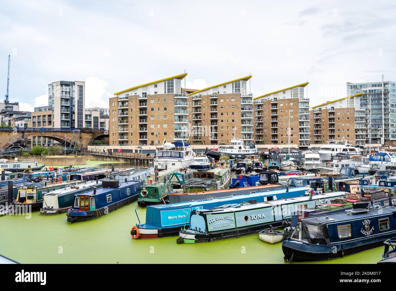 Limehouse marina and basin development hi-res stock photography and ...