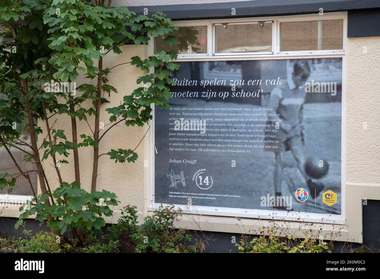 The Johan Cruijff House At Amsterdam The Netherlands 10-9-2022 Stock ...