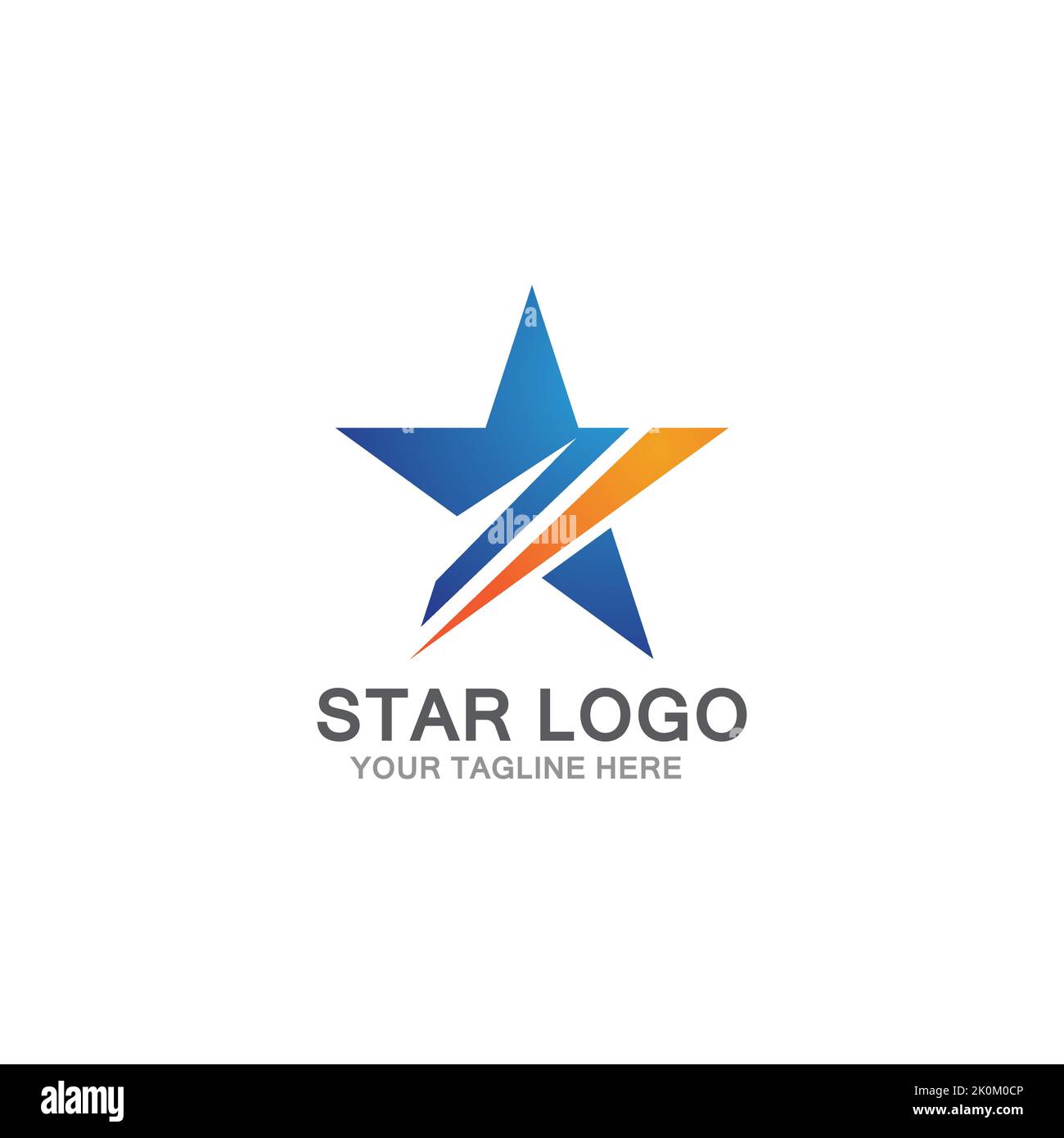 Star Logo Template Stock Vector Image & Art - Alamy