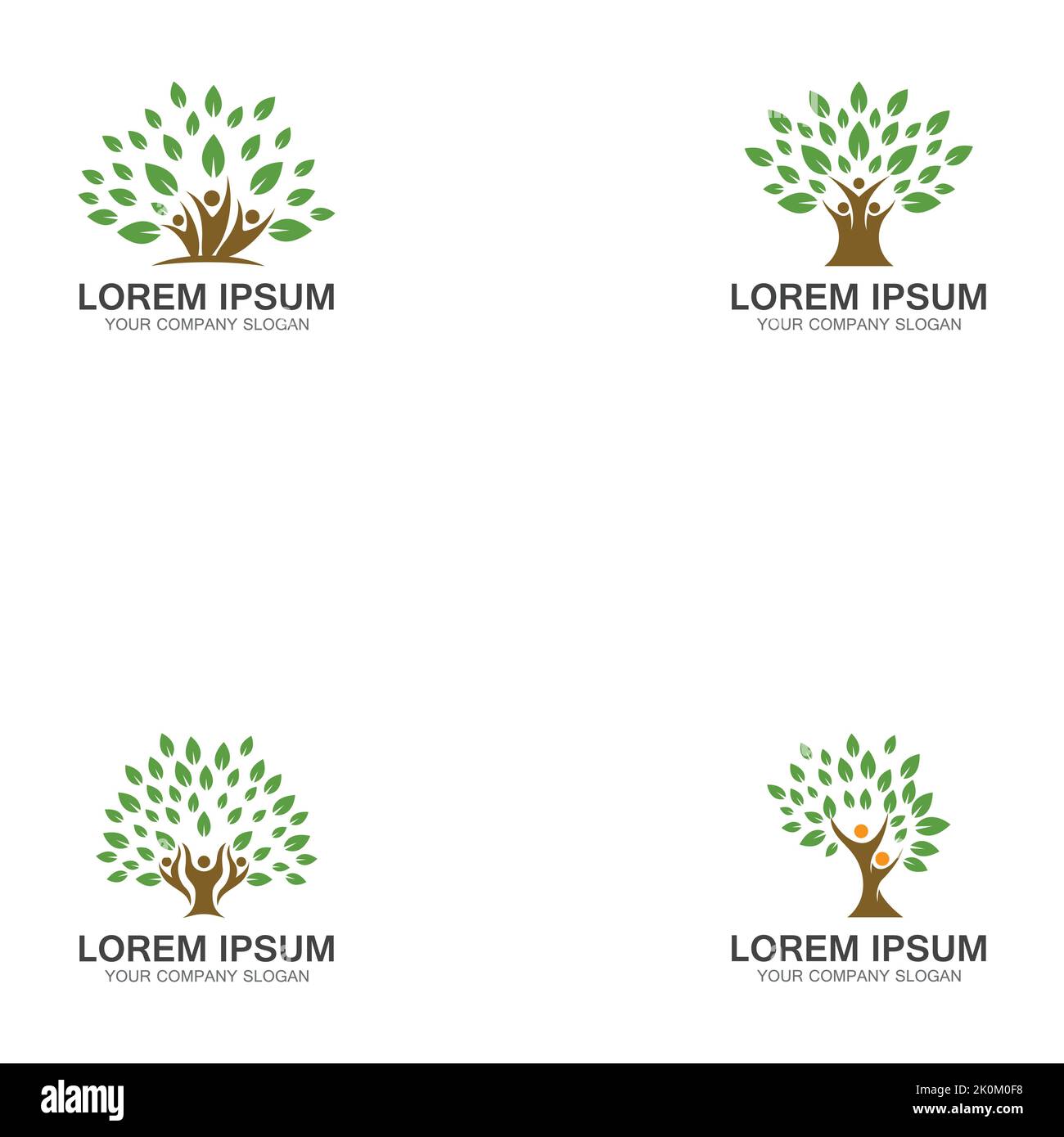 People Tree Logo Template Design Vector Stock Vector Image & Art - Alamy