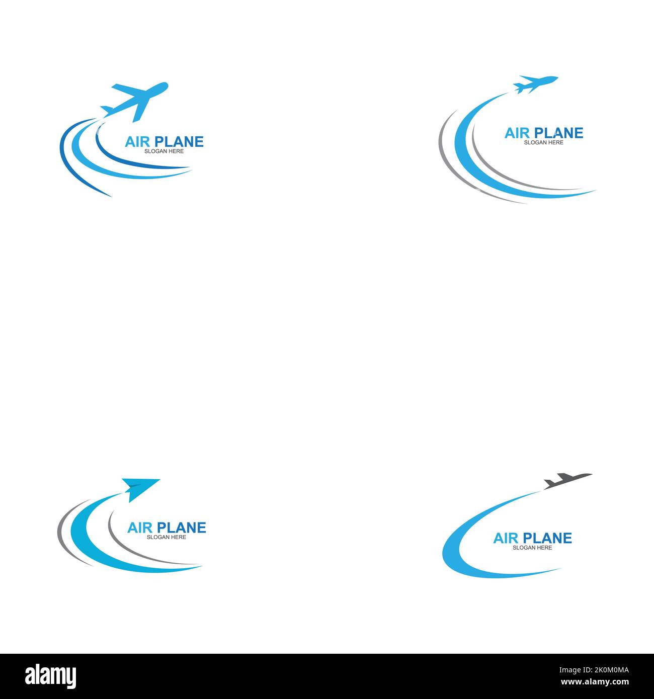 Air Plane logo vector template Stock Vector Image & Art - Alamy