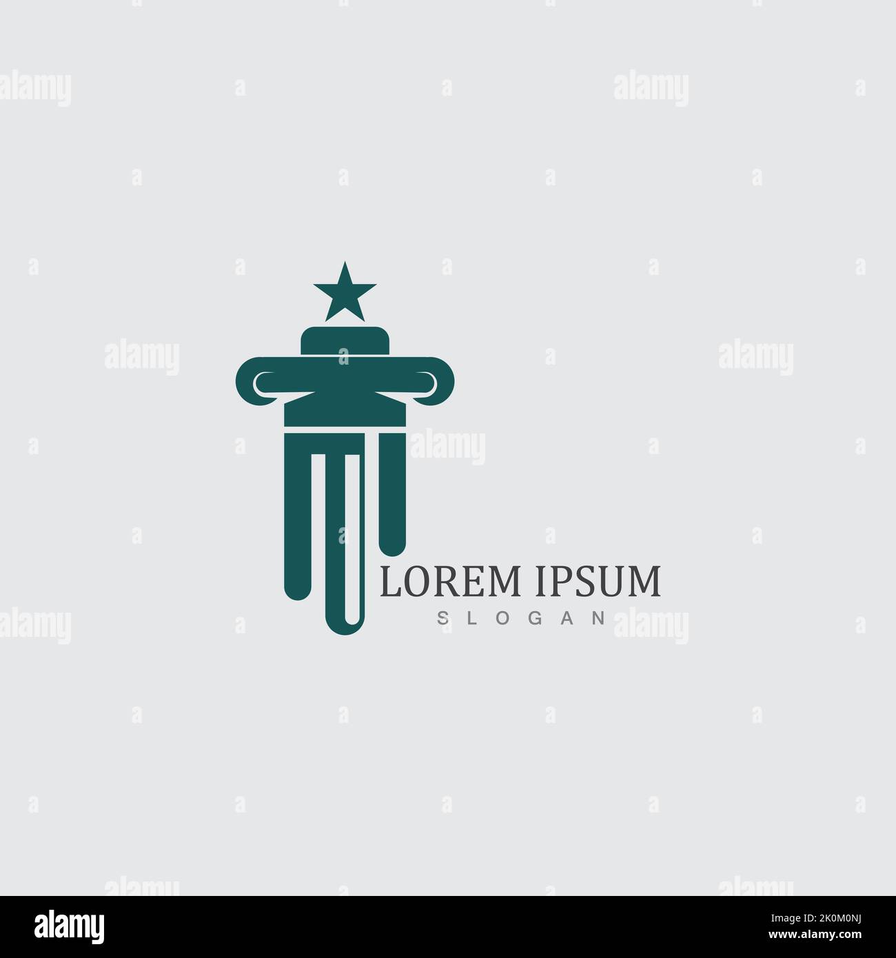 Column Logo and symbol Template vector illustration design Stock Vector ...