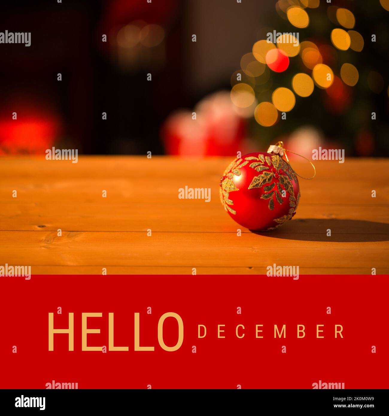 Animation hello text over winter hi-res stock photography and images ...