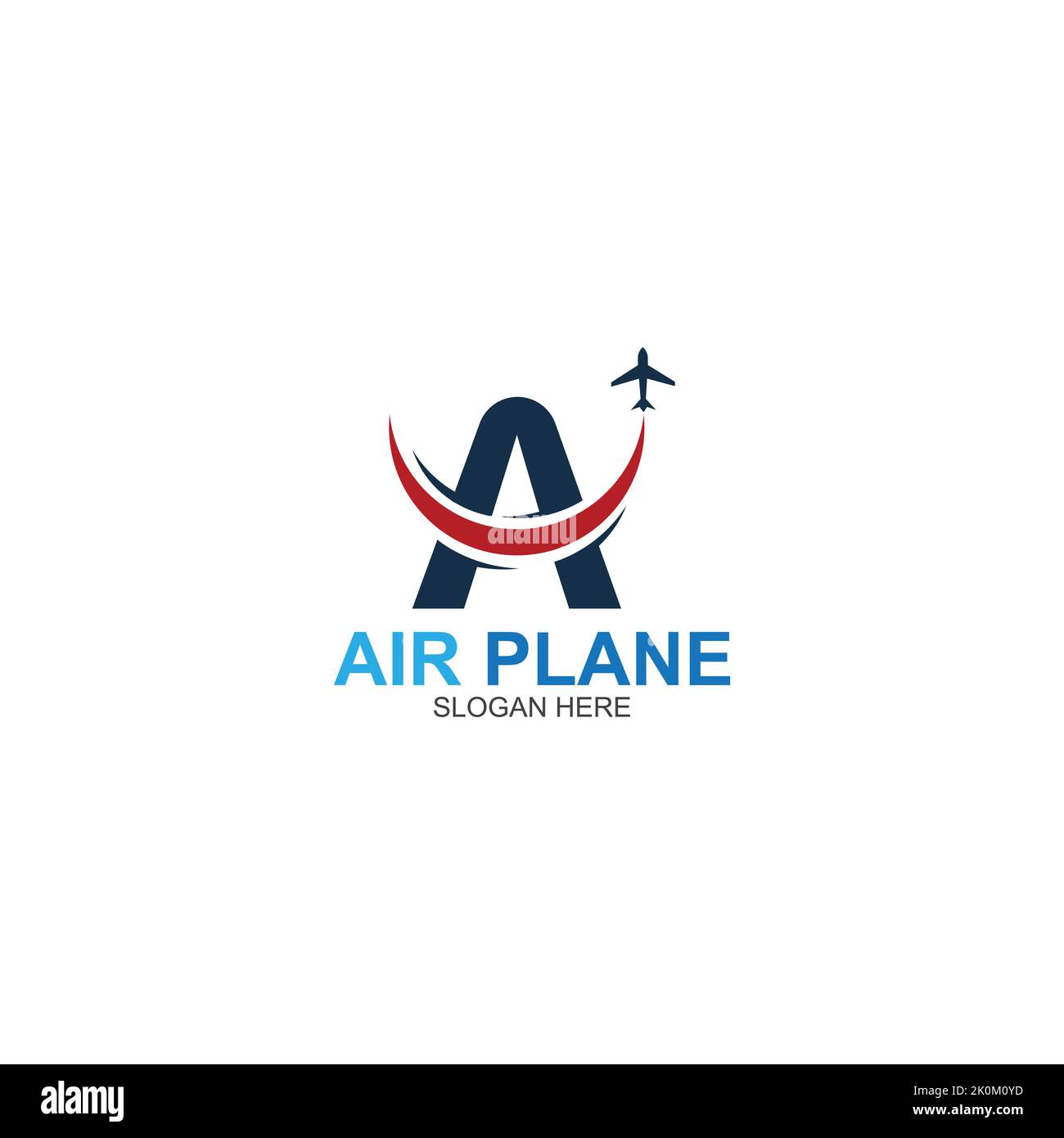 Air Plane logo vector template Stock Vector Image & Art - Alamy