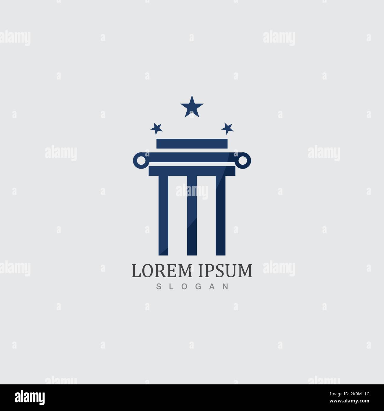 Column Logo and symbol Template vector illustration design Stock Vector ...
