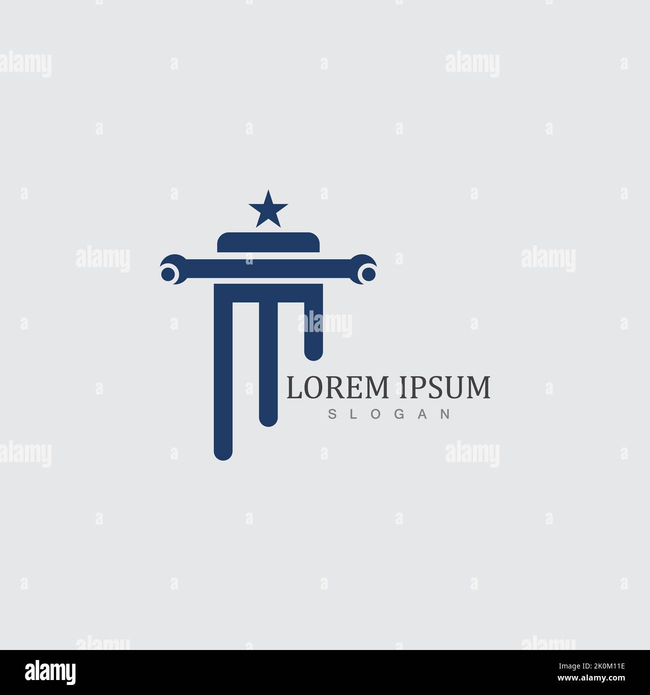 Old courthouse building Stock Vector Images - Alamy