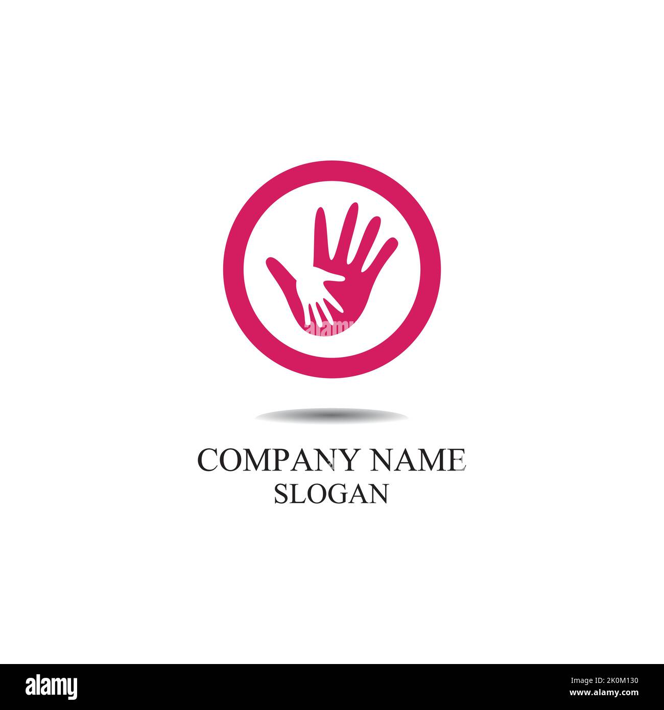Hand Help Logo And Symbols Template Icons App Stock Vector Image And Art Alamy