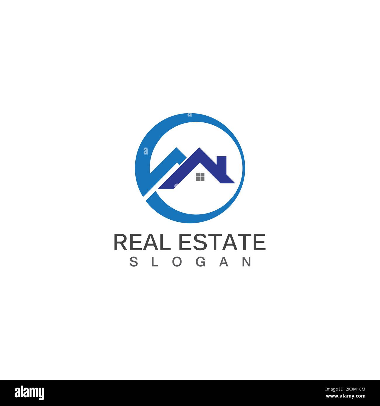 Real Estate Logo design template. Roofing logo vector Stock Vector ...