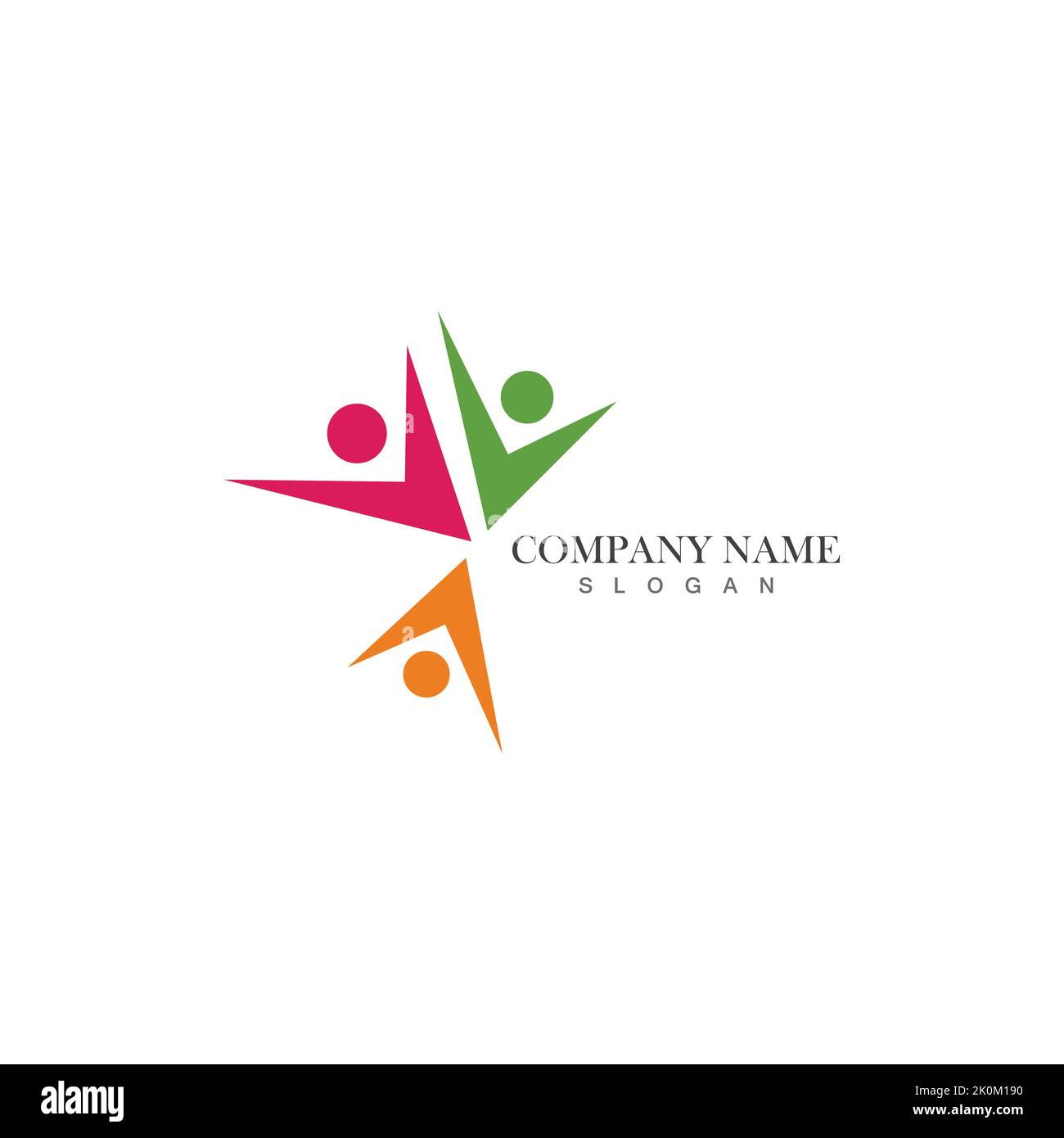 People Logo, Social Design Template Stock Vector Image & Art - Alamy