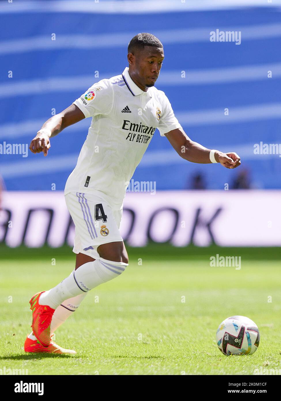 David Alaba of Real Madrid during the La Liga match between Real Madrid ...