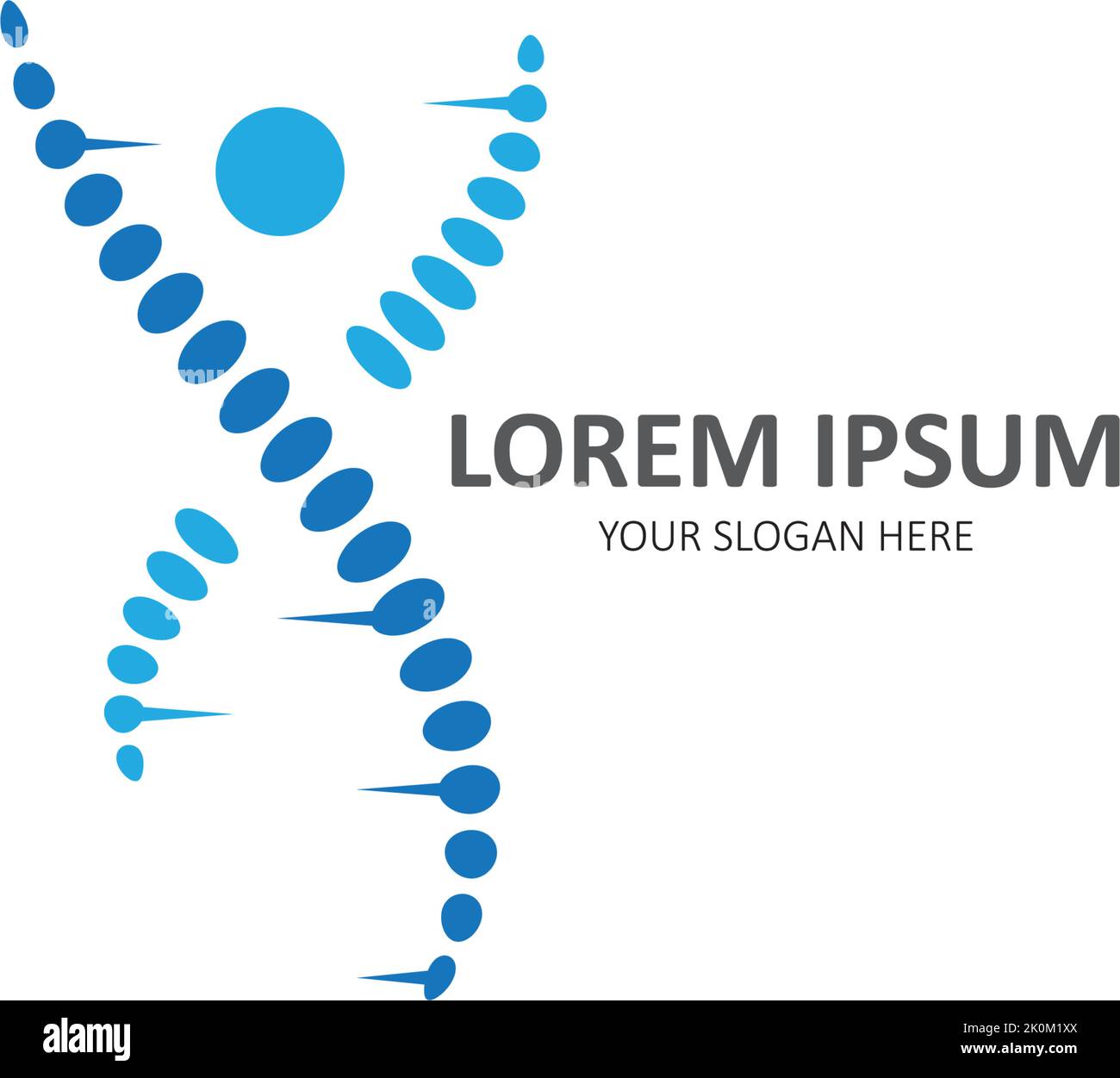 Human DNA logo icon design-vector Stock Vector Image & Art - Alamy