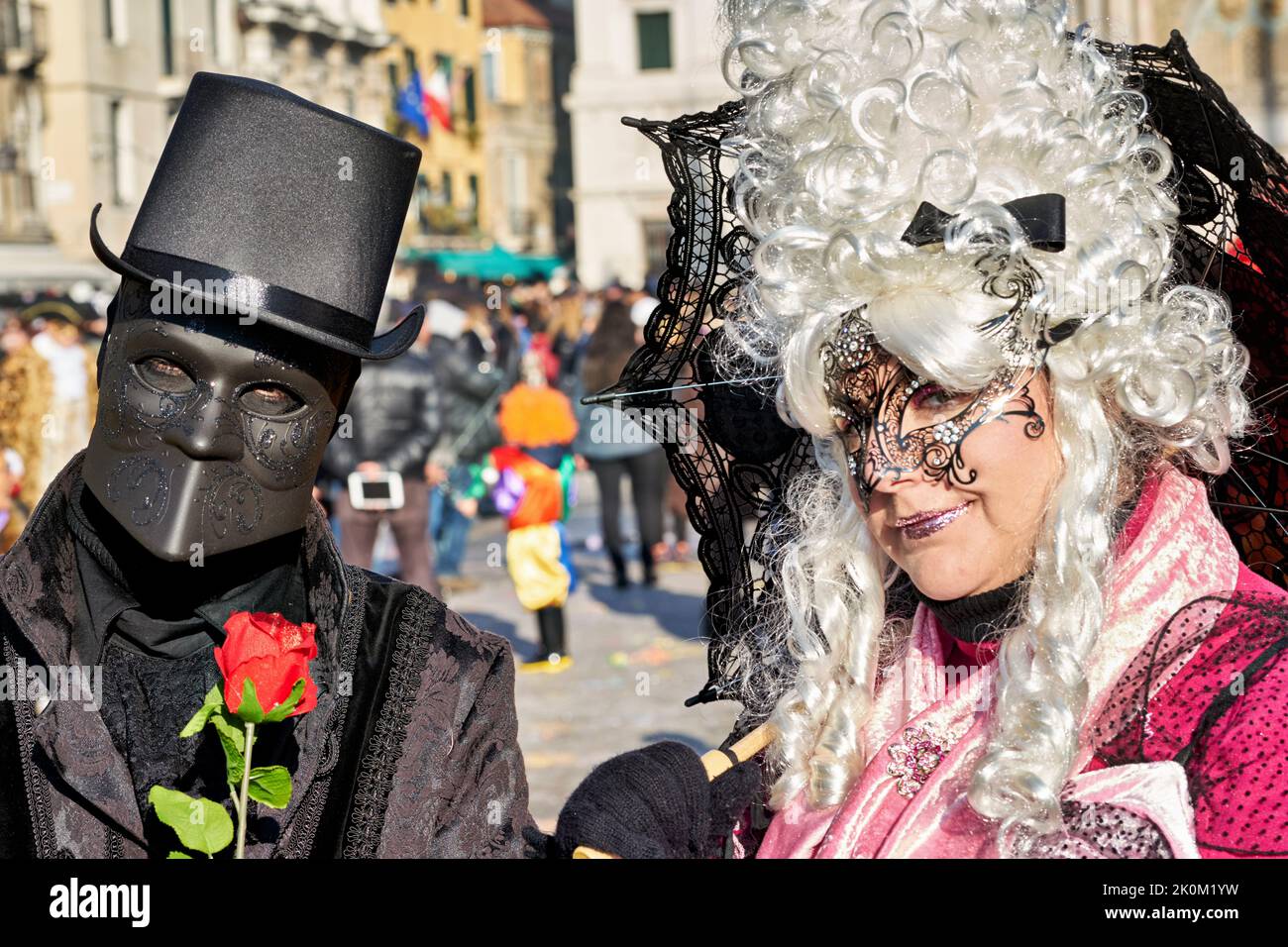 Venice carnival sun costume hi-res stock photography and images - Alamy
