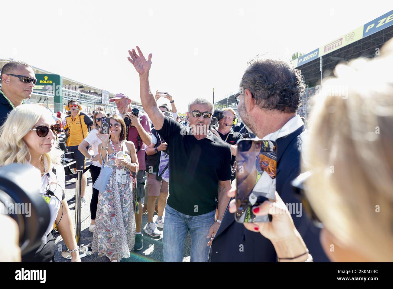 September 11, 2022, Rome, Italy: starting grid, grille de depart ...