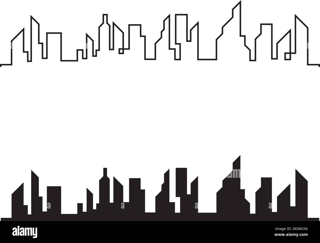 city skyline background vector illustration design Stock Vector Image ...