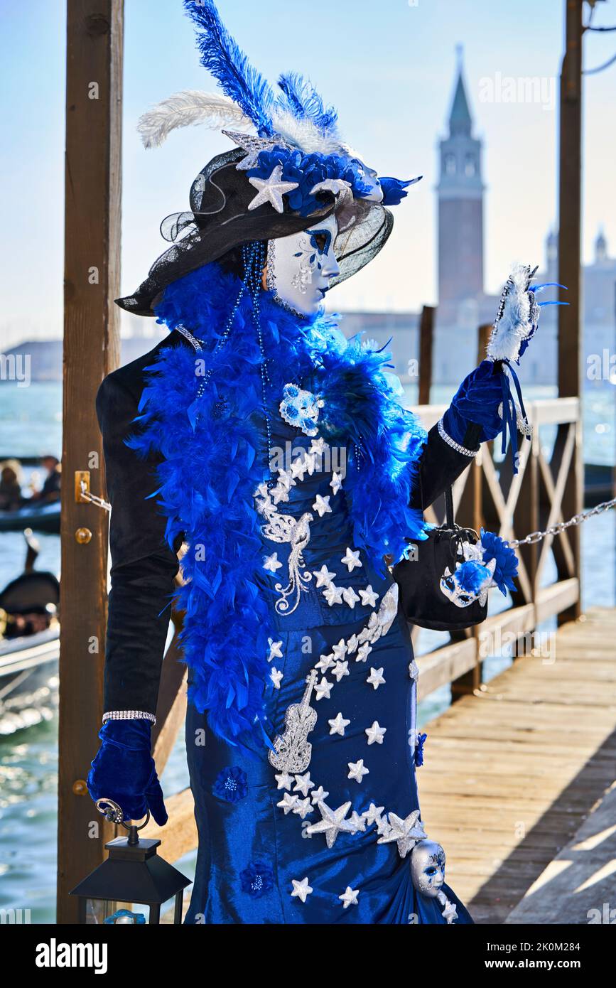 Venice carnival sun costume hi-res stock photography and images - Alamy