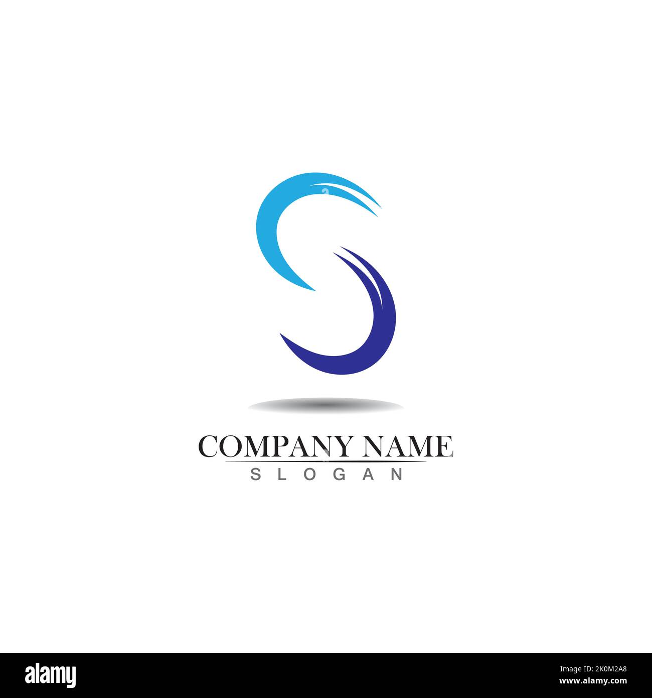 S blue logo and symbols template vector Stock Vector Image & Art - Alamy
