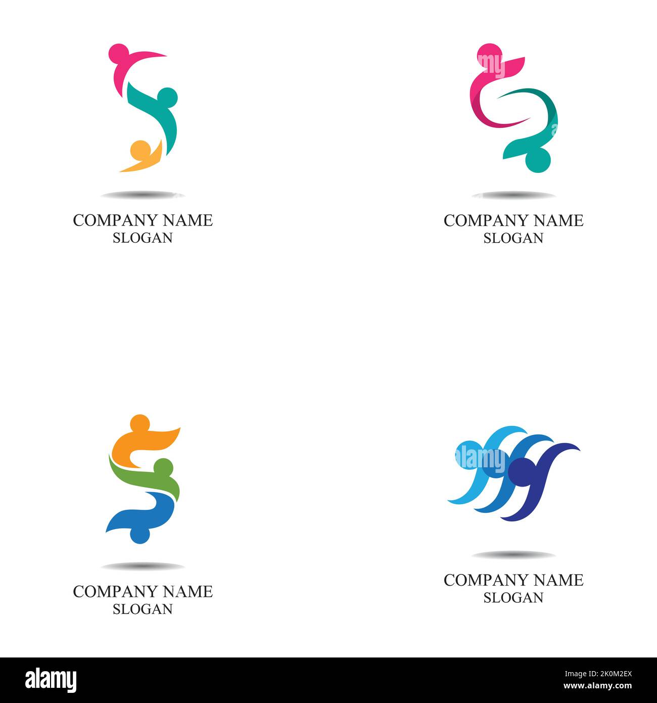 S people logo community vector Stock Vector Image & Art - Alamy