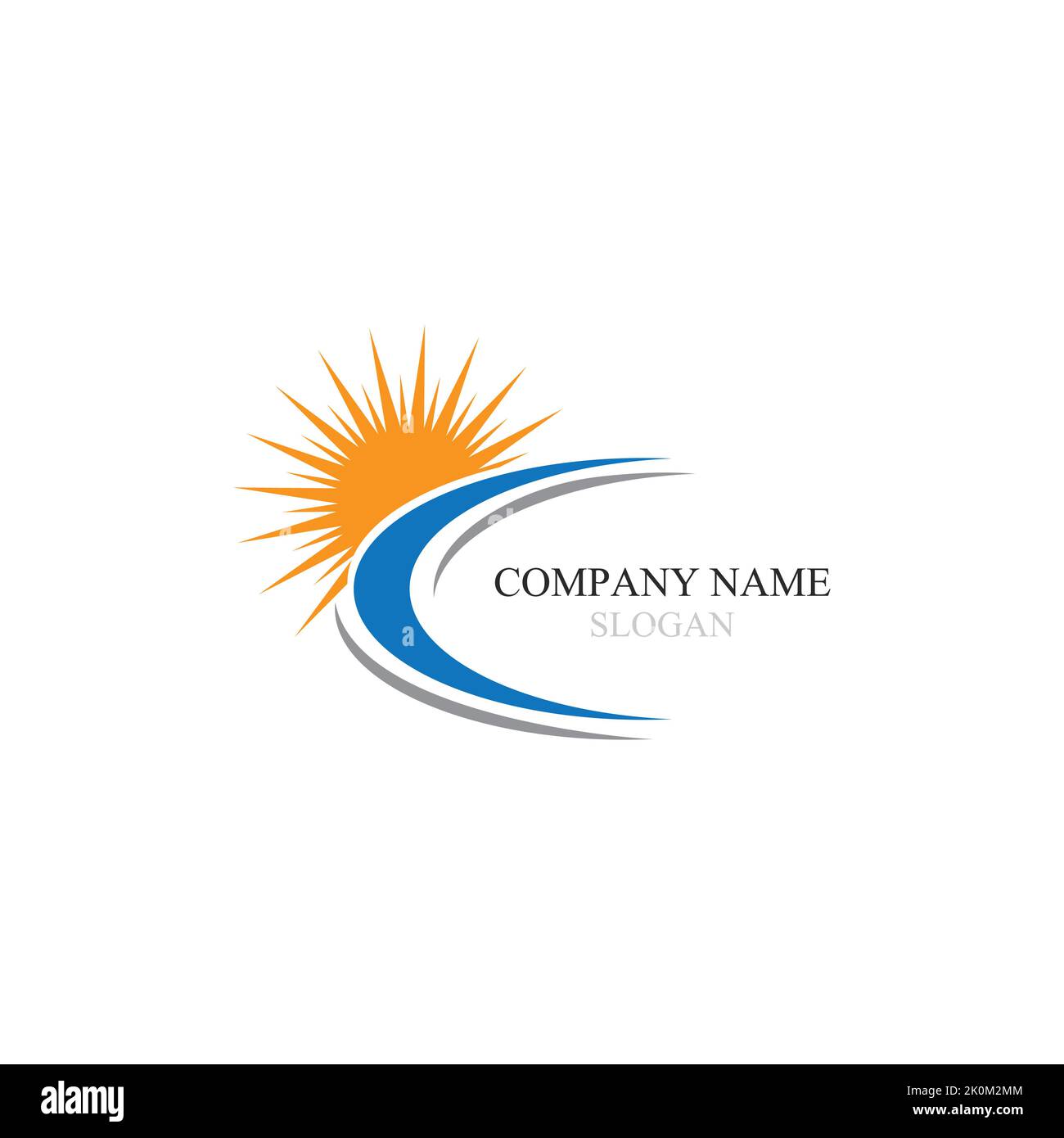 Nature and horizon logos hi-res stock photography and images - Alamy