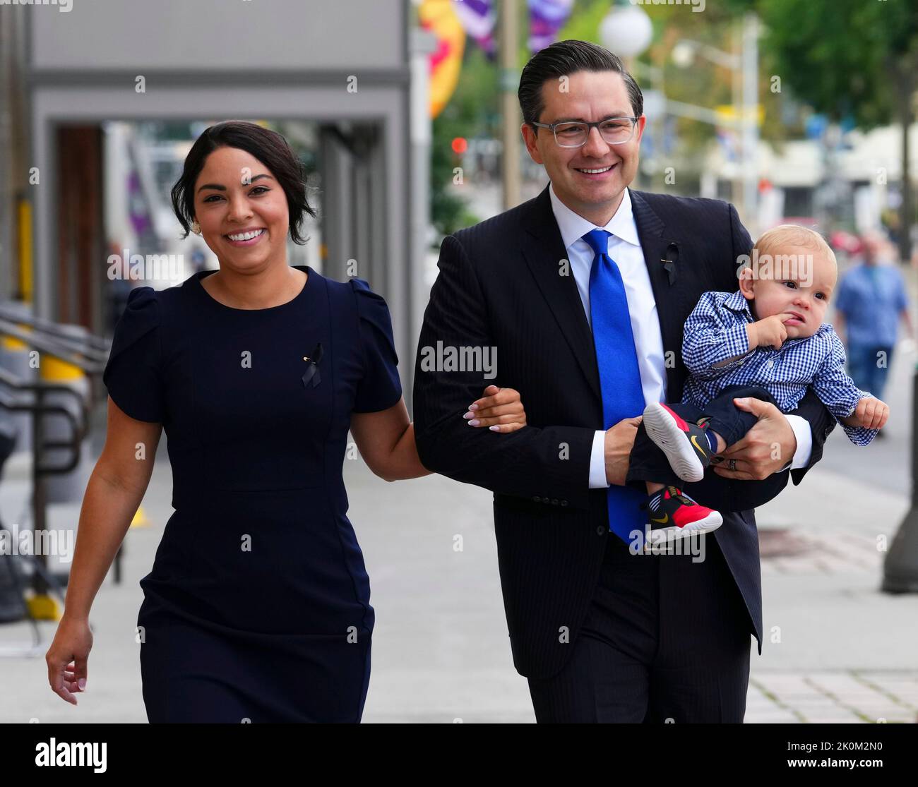 Ottawa, Canada, Sept. 12, 2022. Conservative leader Pierre Poilievre ...