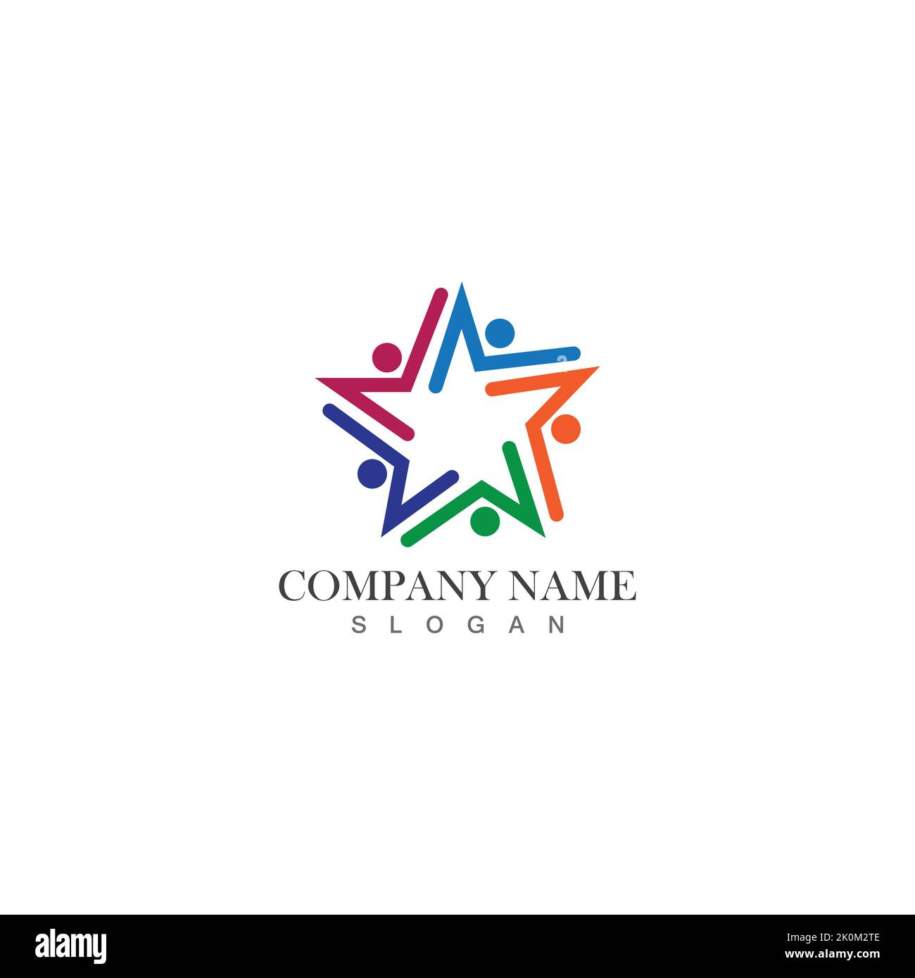 People Logo, Social Design Template Stock Vector Image & Art - Alamy