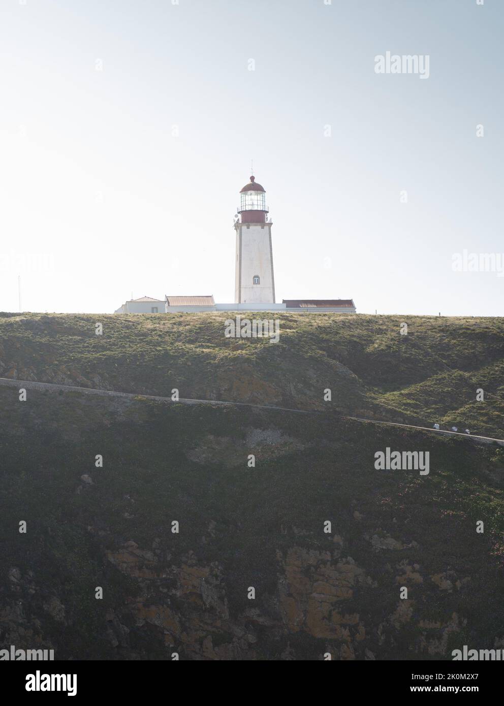 Top view lighthouse on mountain hi-res stock photography and images - Alamy