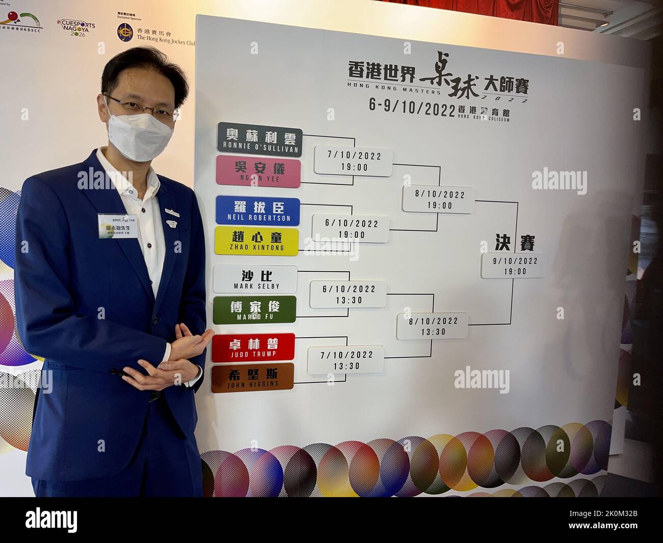 Hong Kong Billiard Sports Control Council chairman Vincent Law Wing ...