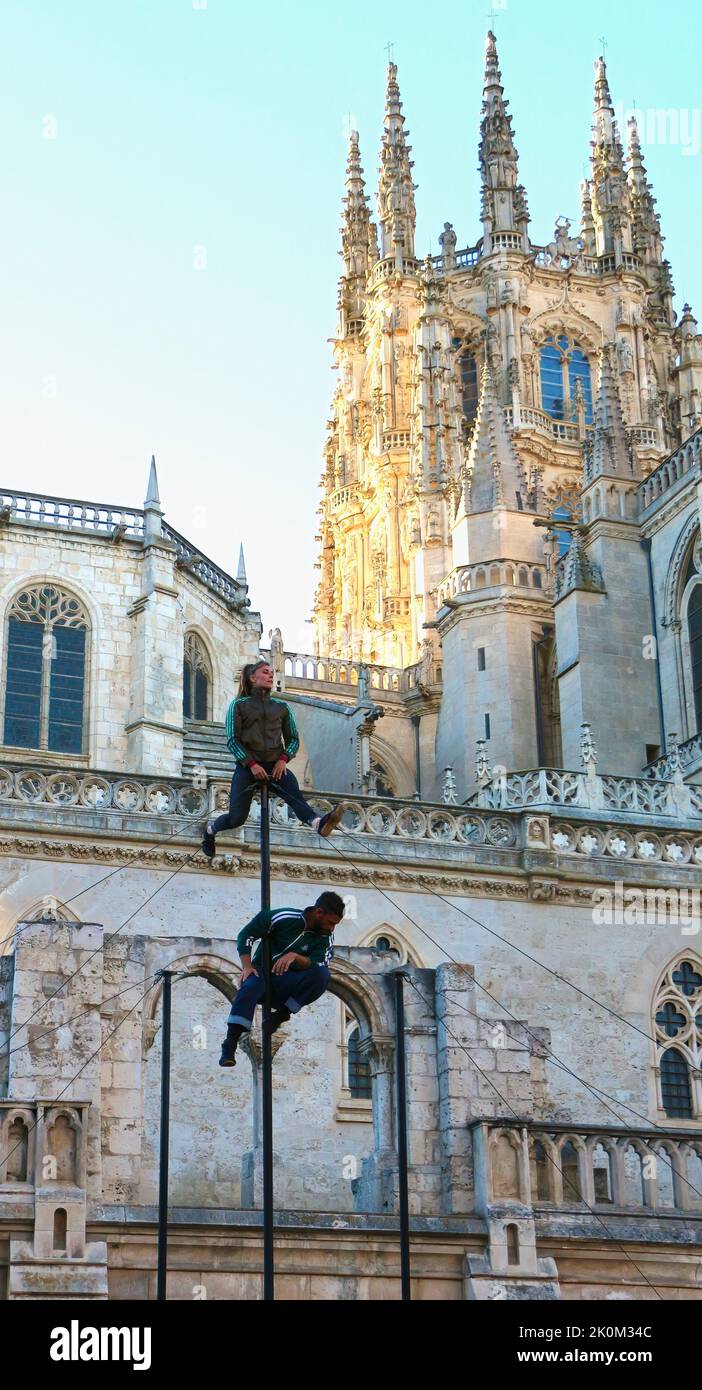 Free public event in the Plaza Rey San Fernando next to Burgos ...