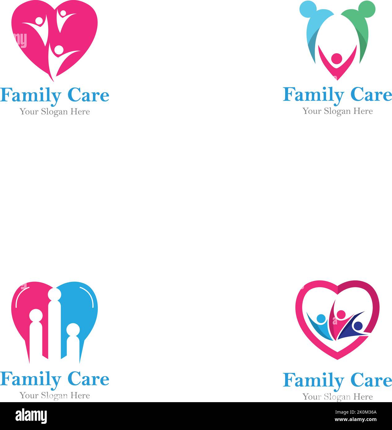 Family Care Logo Icon Design. Love Family Logo Design Template Stock ...