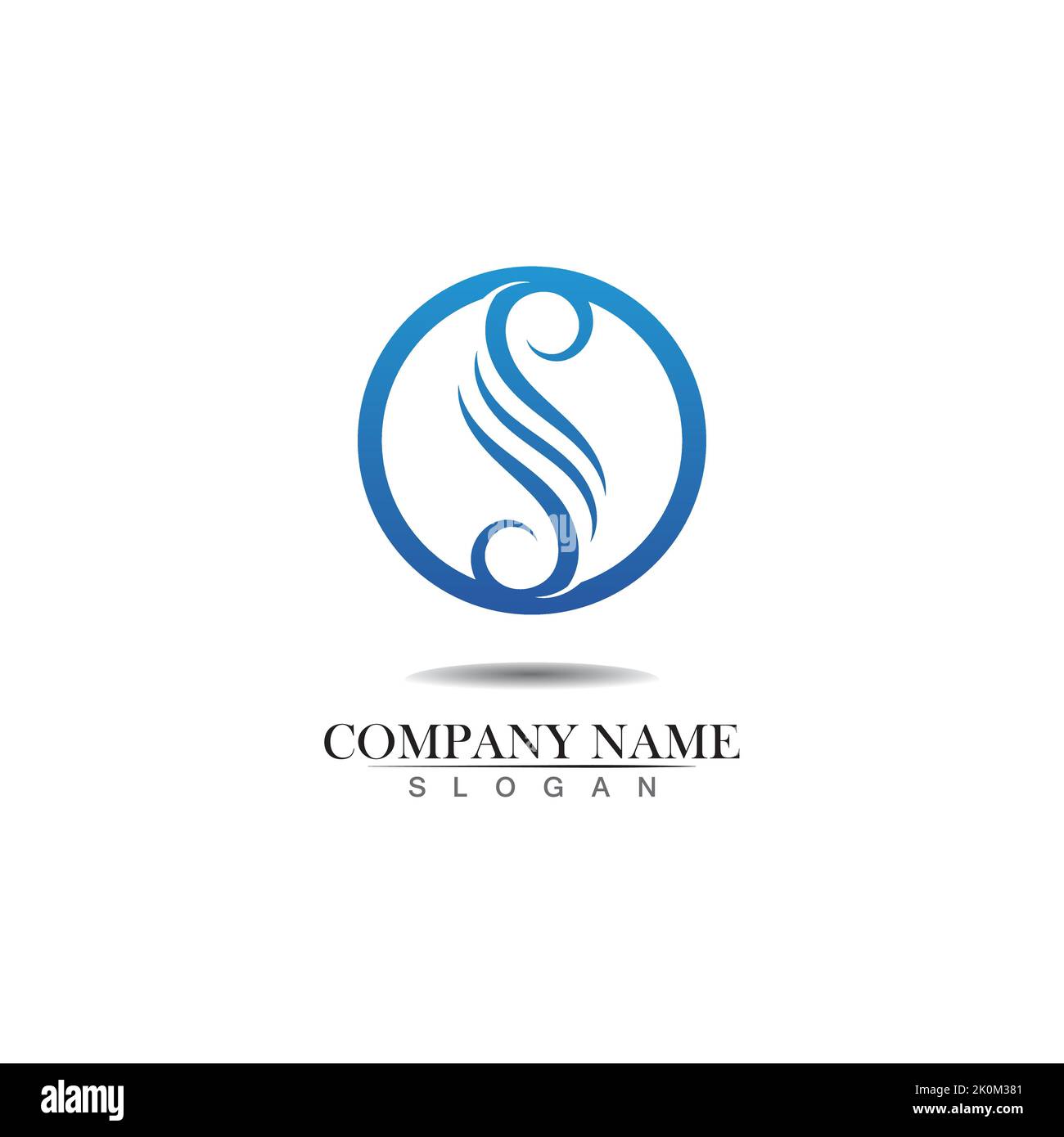 S blue logo and symbols template vector Stock Vector Image & Art - Alamy