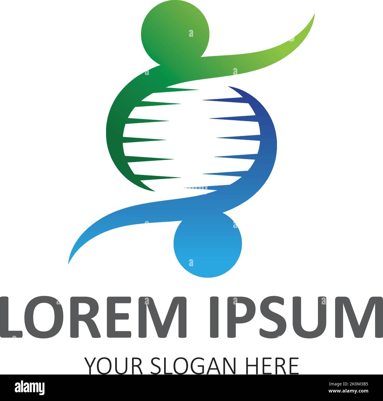 Human DNA logo icon design-vector Stock Vector Image & Art - Alamy