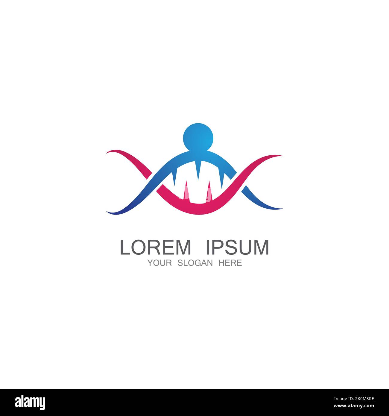 Human DNA logo icon Stock Vector Image & Art - Alamy