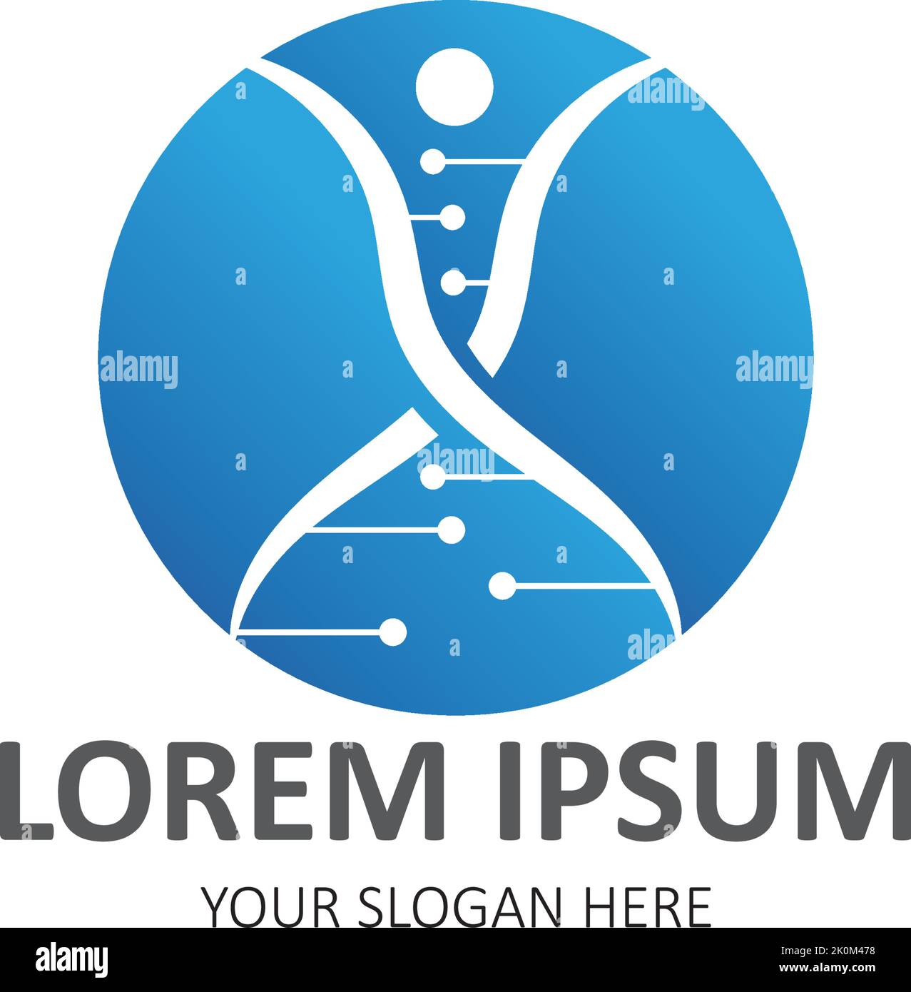 Human DNA logo icon design-vector Stock Vector Image & Art - Alamy