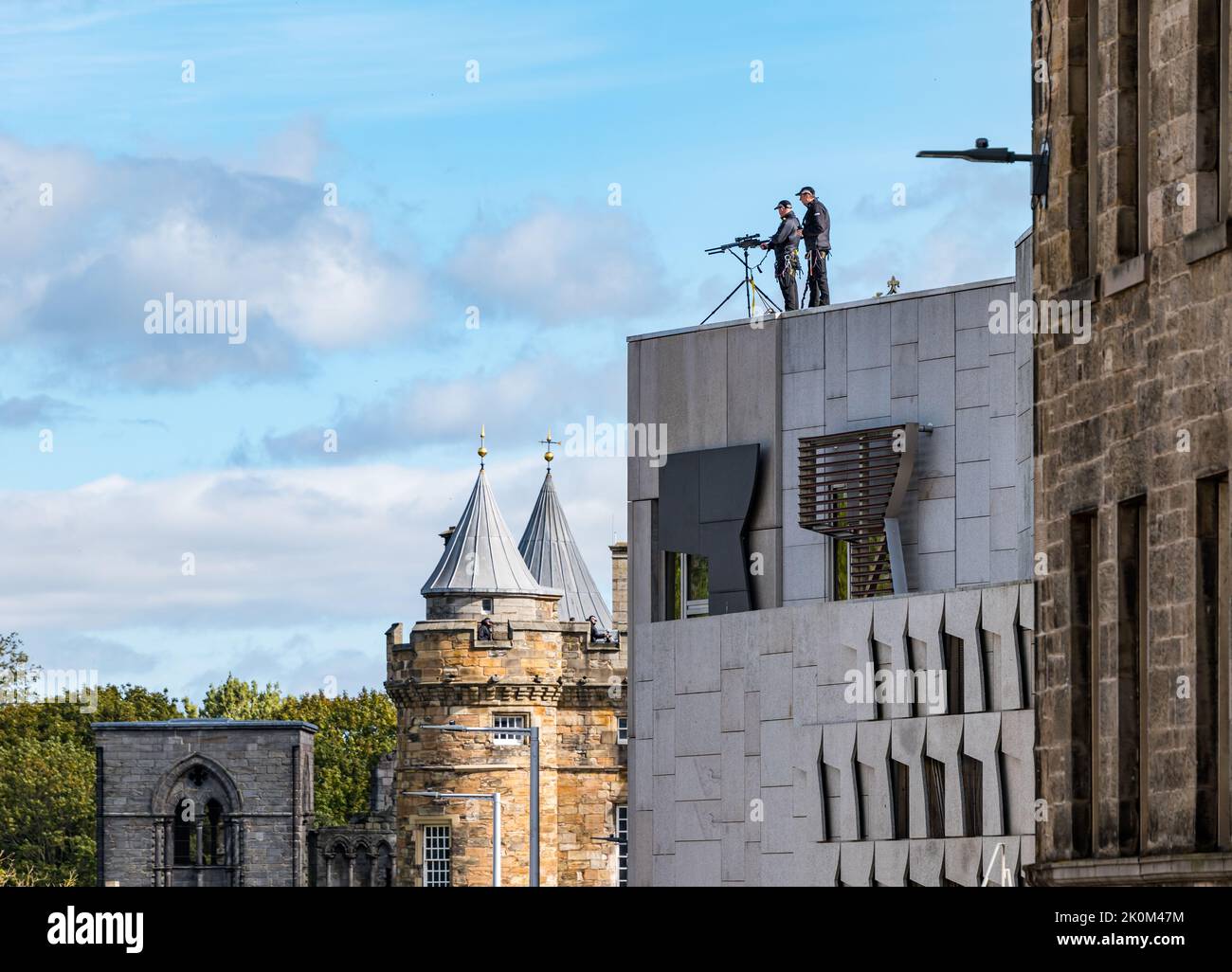 Royal Mile, Edinburgh, Scotland, UK, 12th September 2022. Queen ...