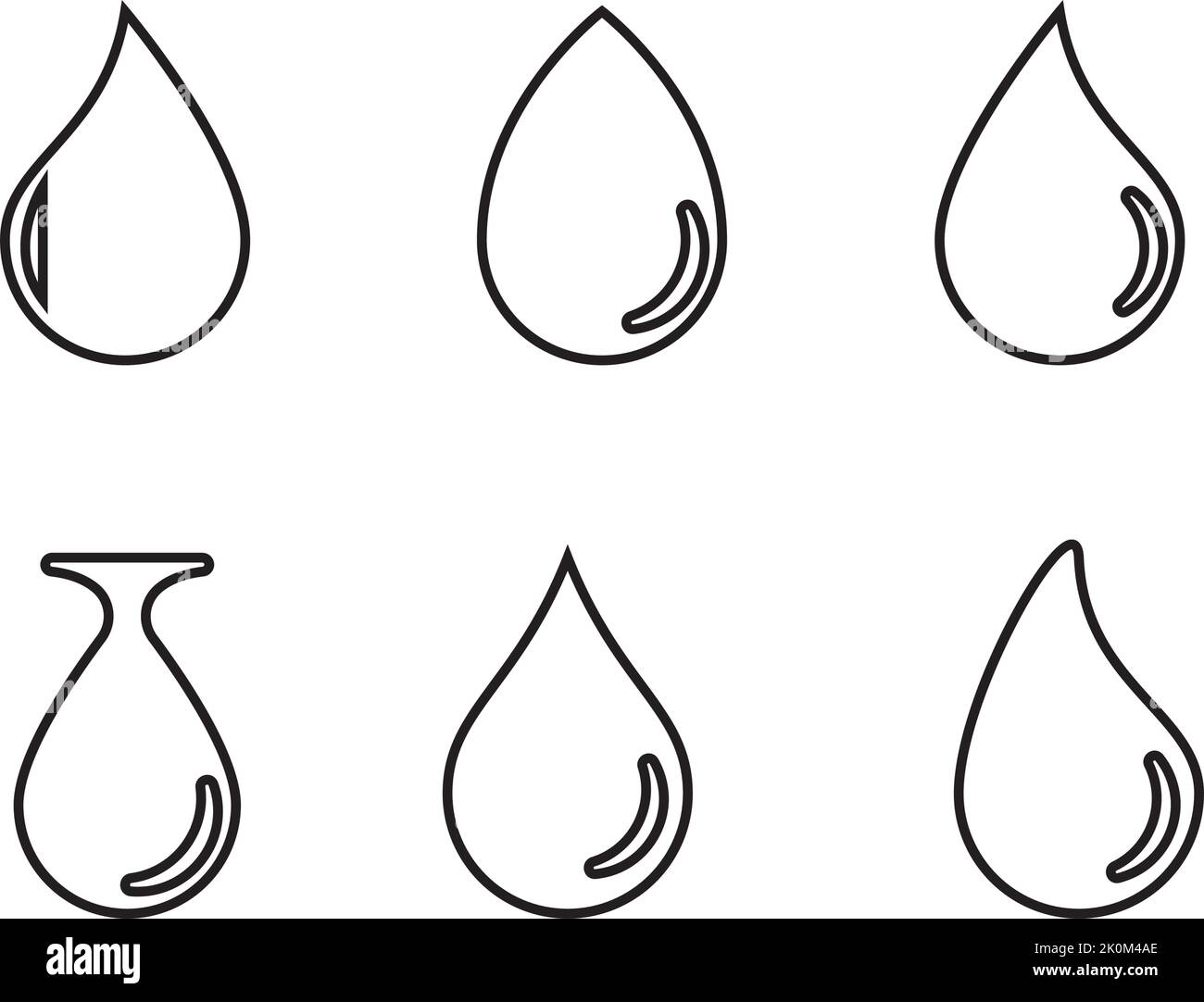 Water drop Logo and symbol Template Stock Vector Image & Art - Alamy