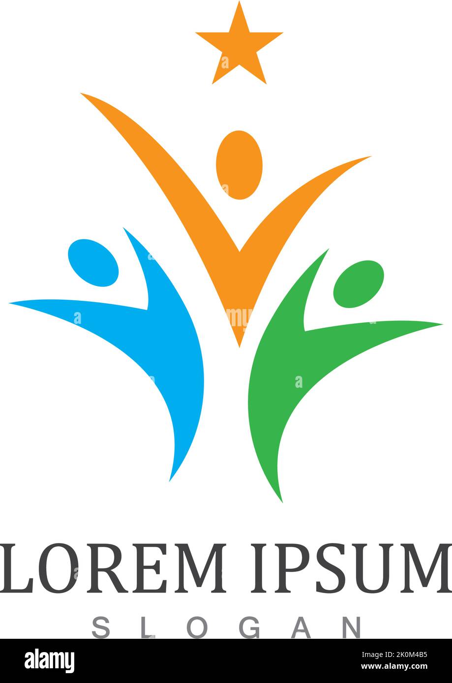 Community people care logo and symbols template Stock Vector Image ...