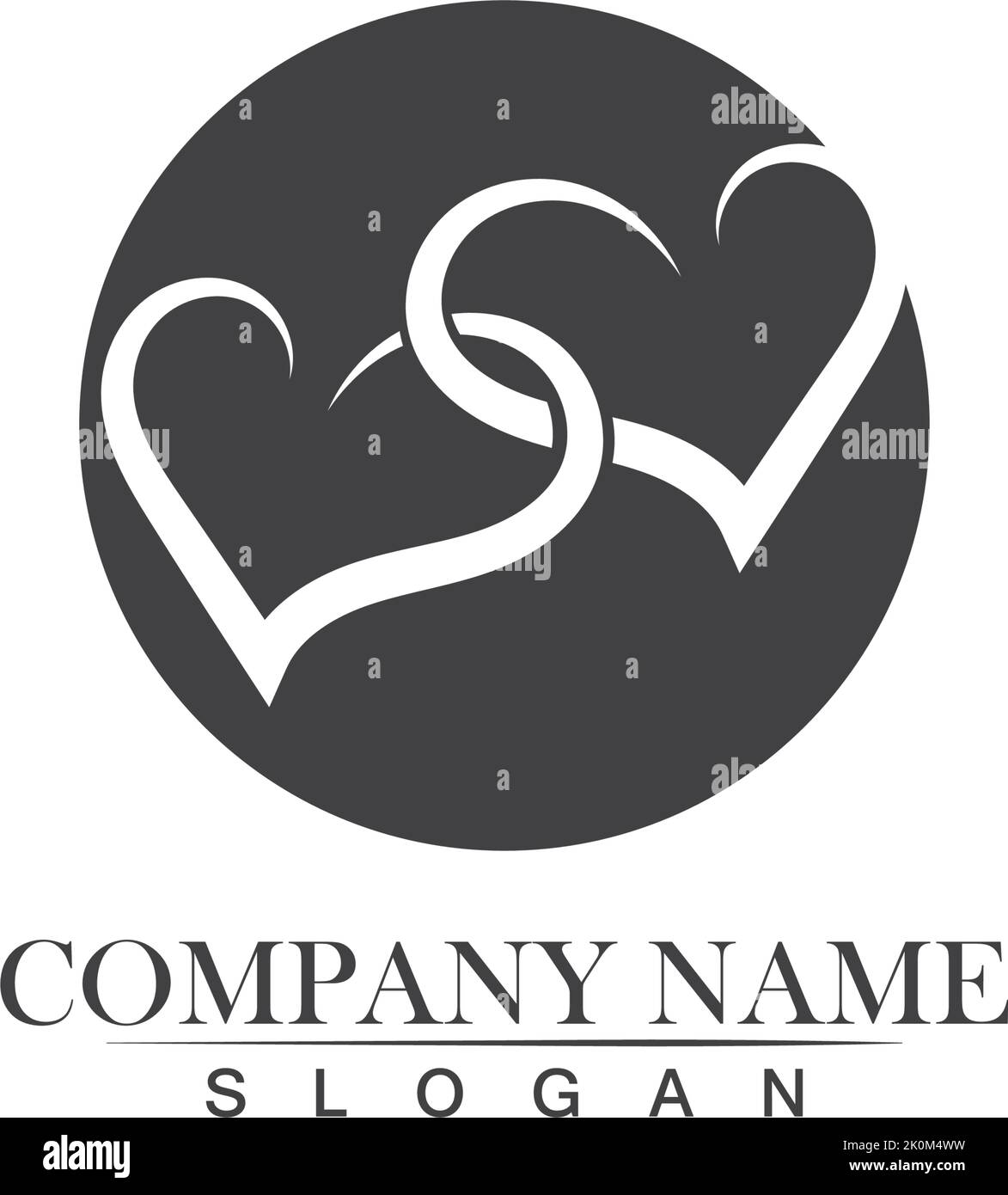 Love Logo and symbols Vector Template icons app Stock Vector Image ...