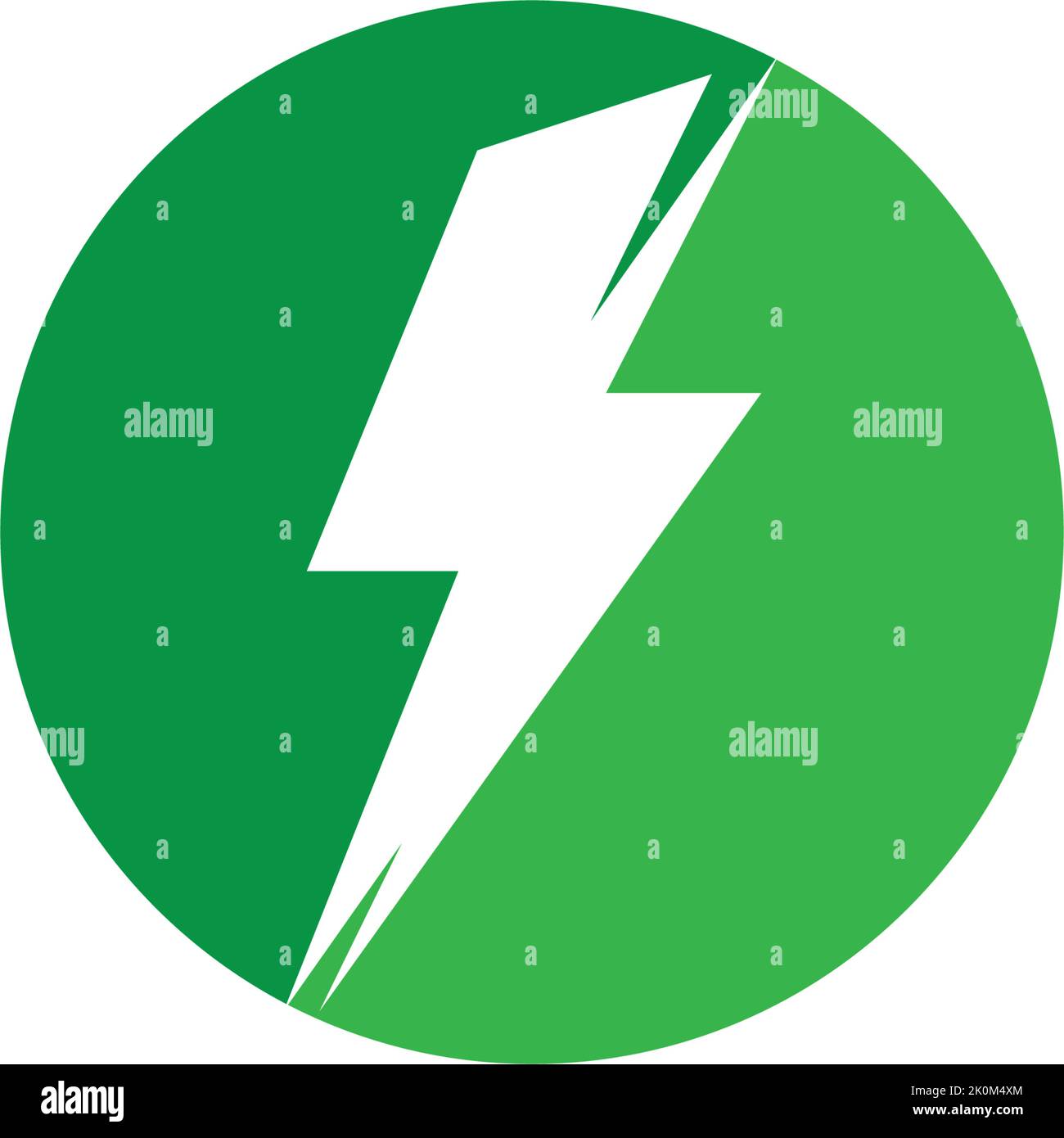 Green electric Vector lightning icon logo and symbols Stock Vector ...