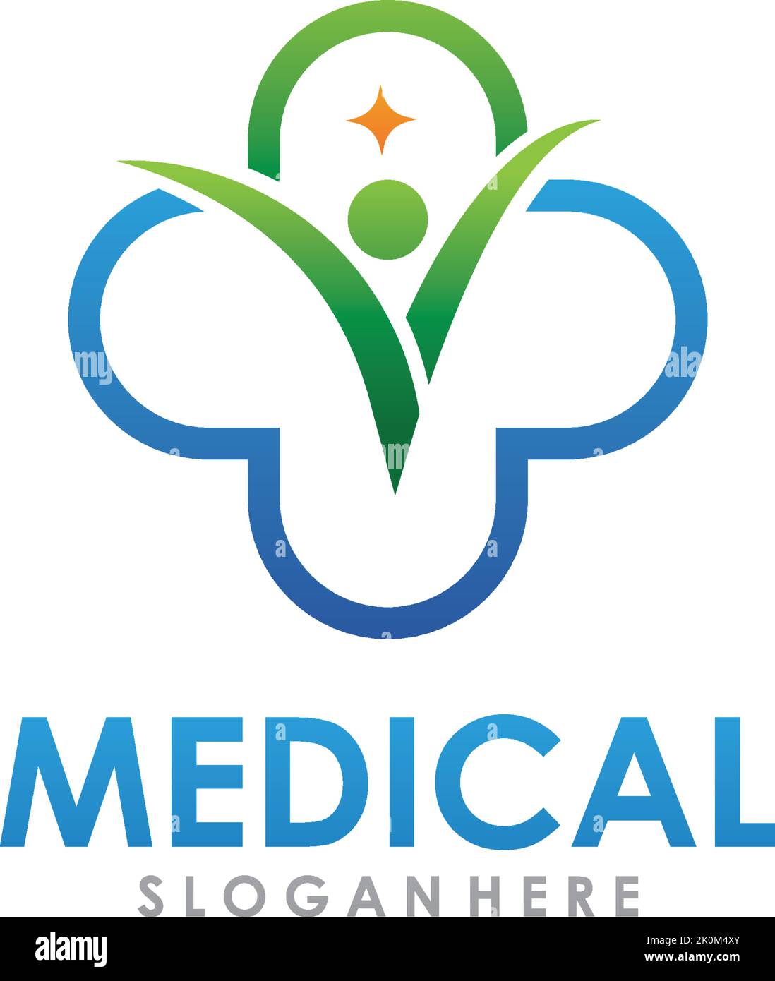 Medical cross creative logo template vector illustration icon Stock ...