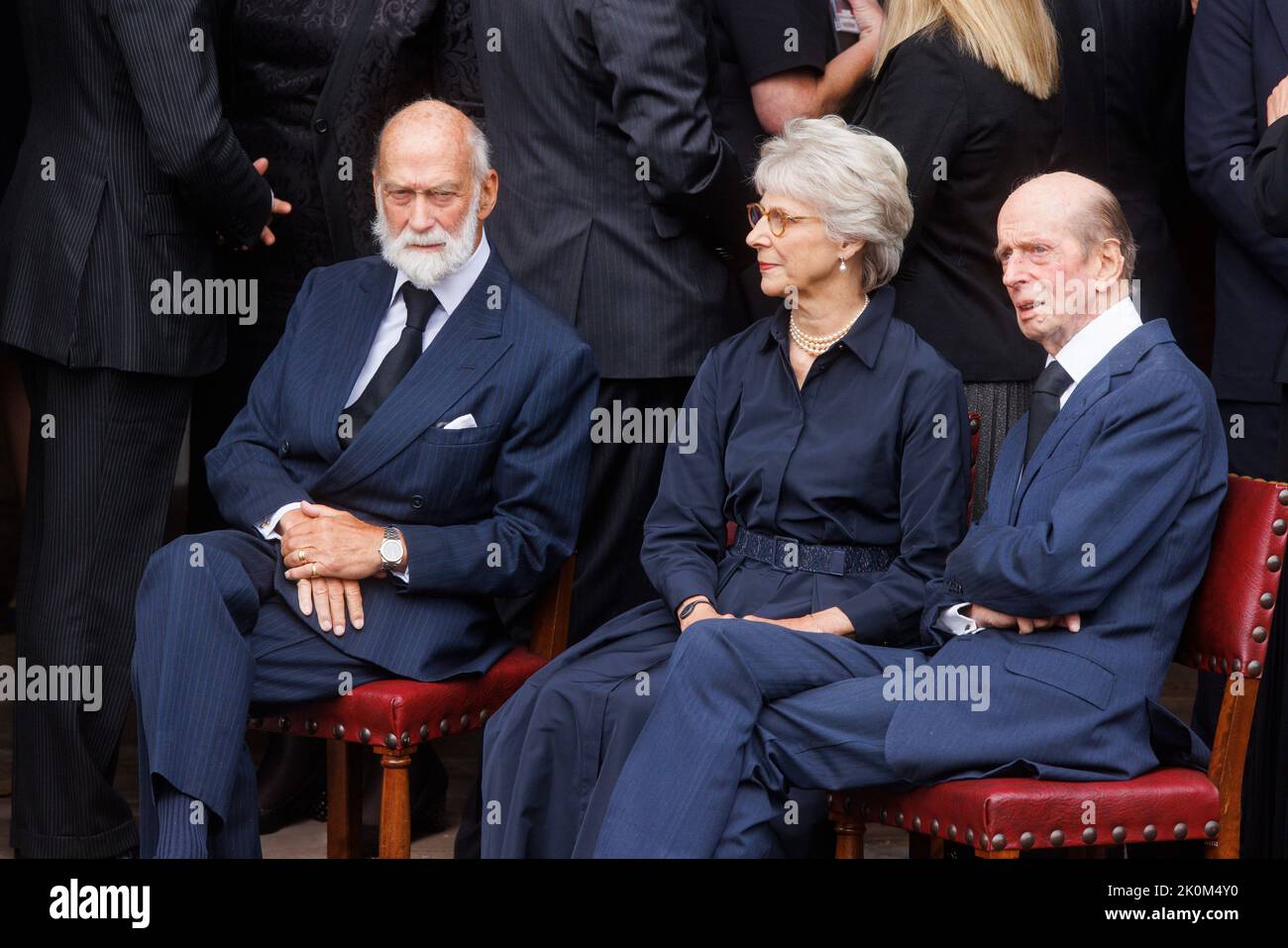 Prince Michael of Kent, Birgitte, Duchess of Gloucester and Prince ...
