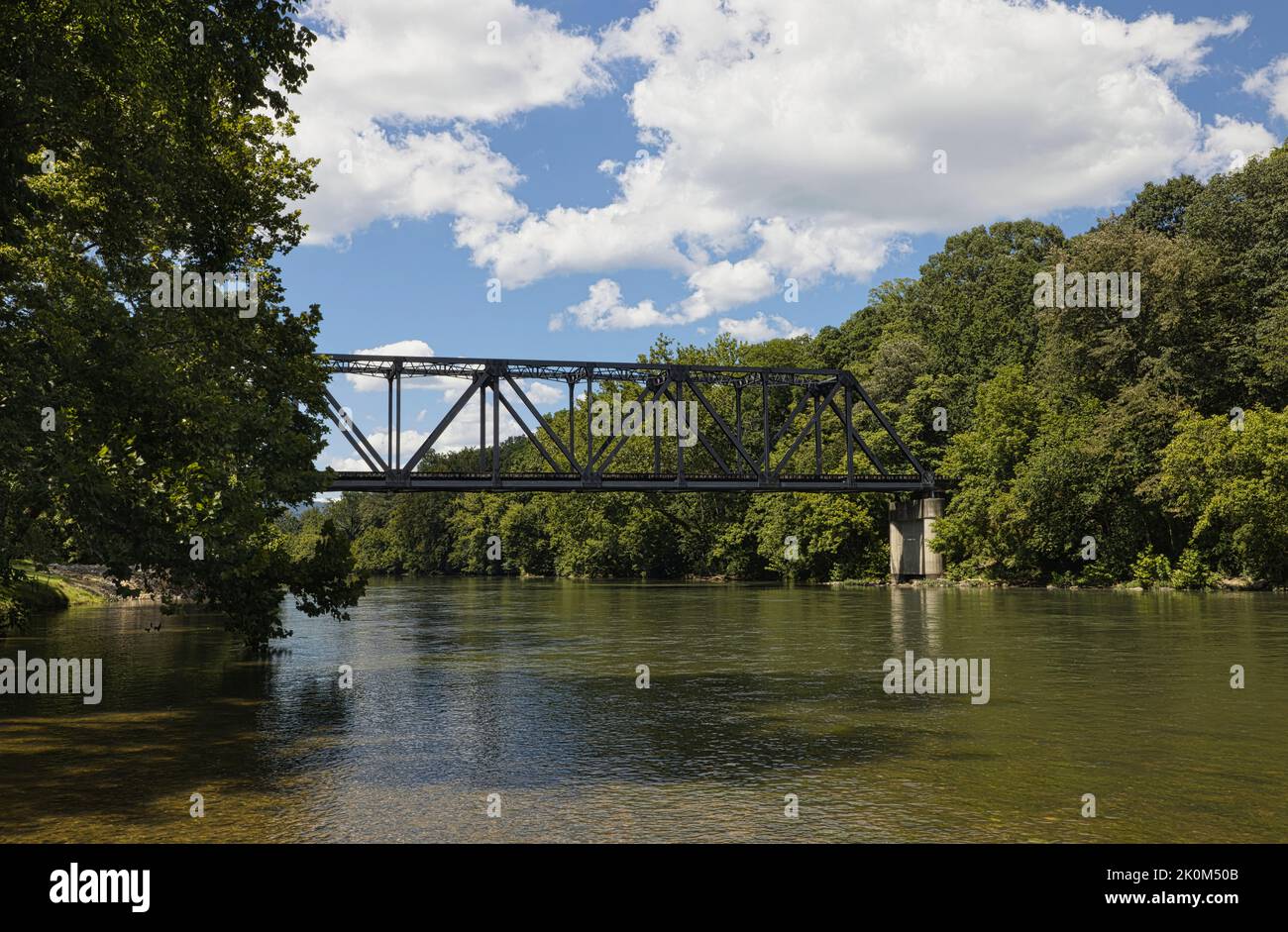 Old, Trestle bridge, Shenandoah, Virginia Stock Photo - Alamy