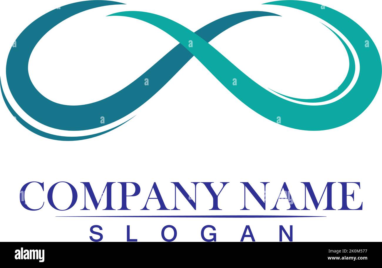 infinity logo and symbol template icons app design Stock Vector Image ...
