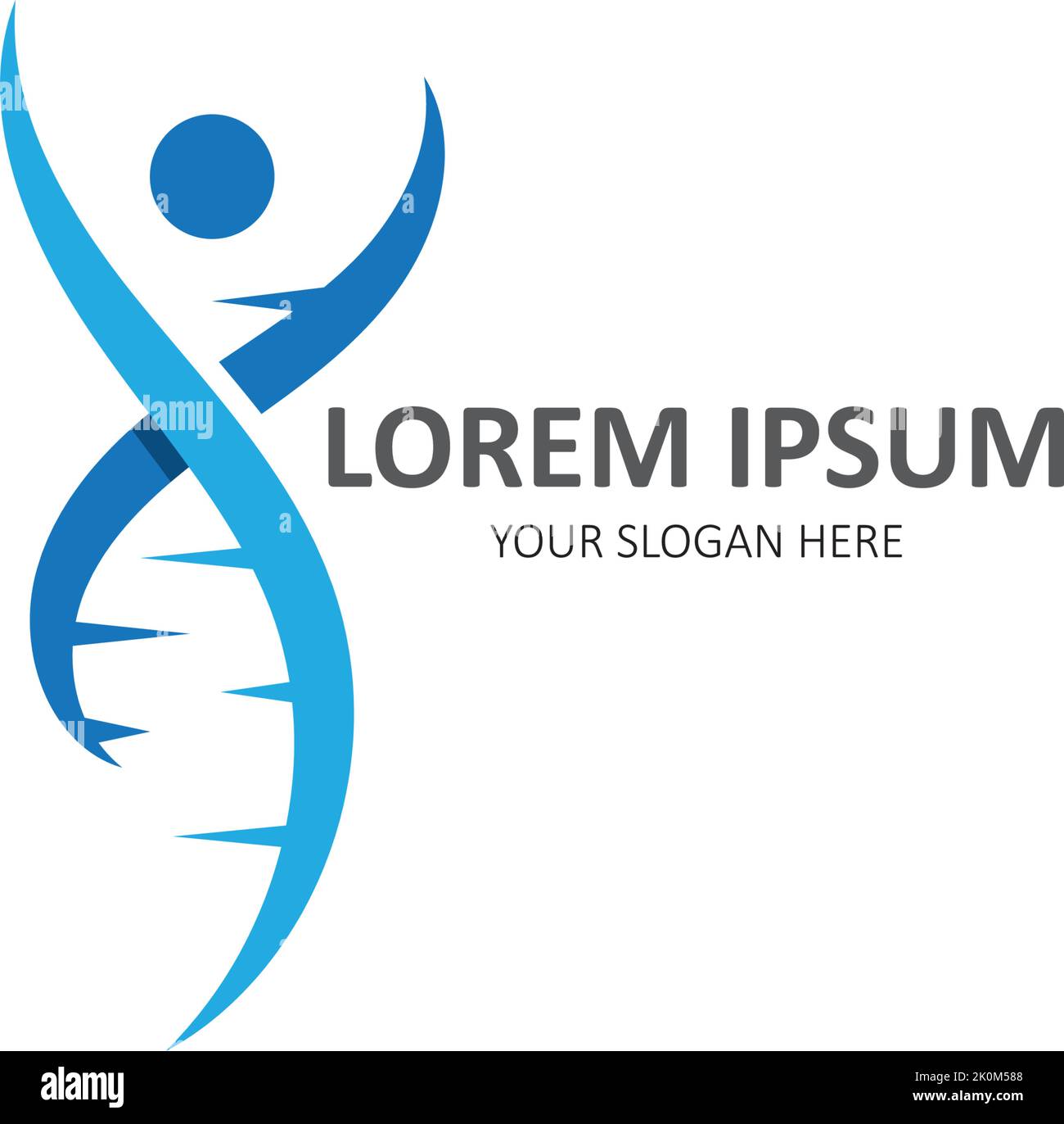 Human DNA logo icon design-vector Stock Vector Image & Art - Alamy