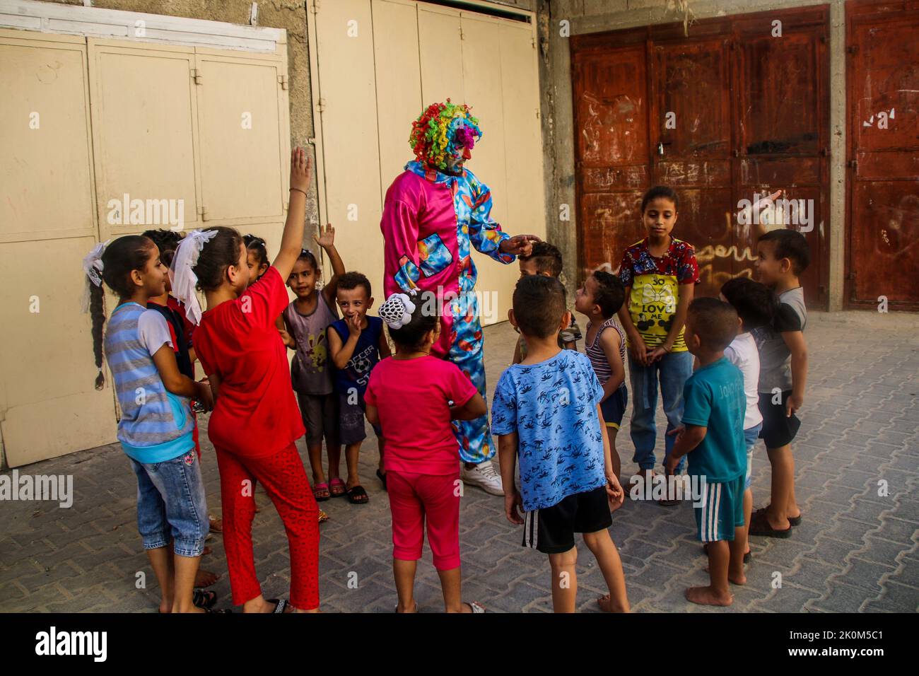 September 8, 2022, Maghazi, Gaza Strip, Palestine: Gaza, Palestine. 08 ...