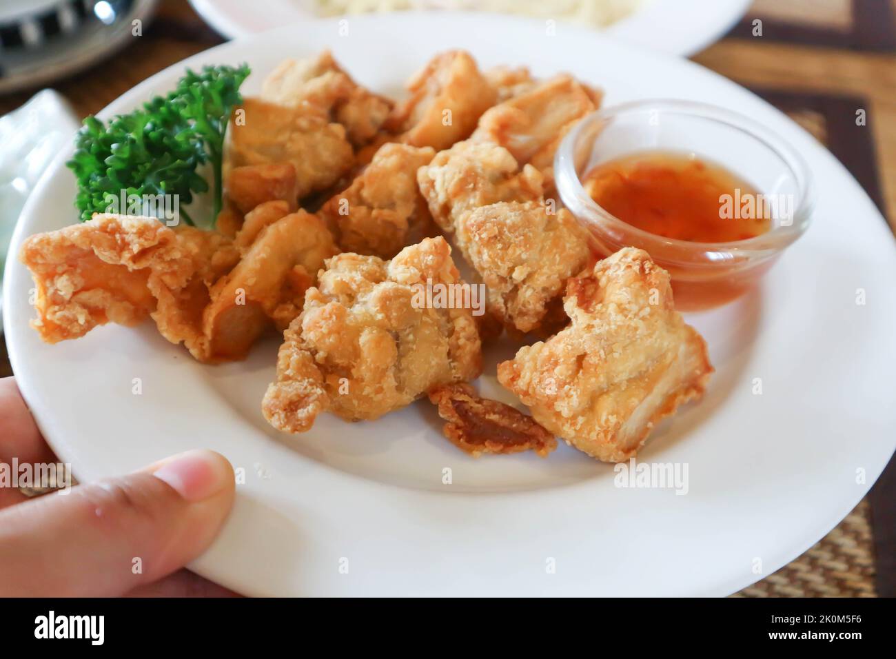 deep fried chicken , fried chicken or Crispy chicken pop or Chicken Pop ...